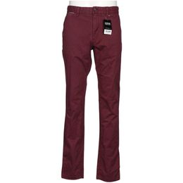 Tommy Hilfiger Stoffhose Herren Gr&ouml;&szlig;e 34 Second Hand bordeaux