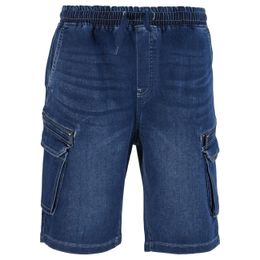 883POLICE Herren Shorts "883 Police KANTURK DENIM SHORTS", blau, Gr. M, unifarben, 98% Baumwolle, 2% Elasthan, Hosen