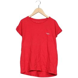 Pepe Jeans T-Shirt Damen Gr&ouml;&szlig;e M Second Hand rot