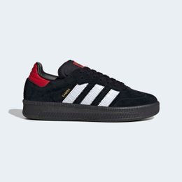 Herren Sneaker "SAMBA XLG", adidas originals, Gr. 45, schwarz, Leder, Synthetik, Schuhe