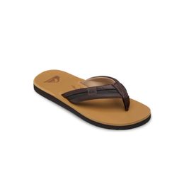 Quiksilver Herren Sandale "Carver Squish", Gr. 11, braun, Obermaterial: 95% Synthetik + 5% Textil, Futter: 100% Textil, Laufsohle: 100%