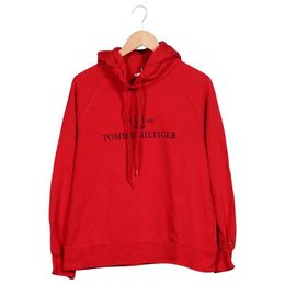 Tommy Hilfiger Kapuzenpullover Damen Gr&ouml;&szlig;e M Second Hand rot