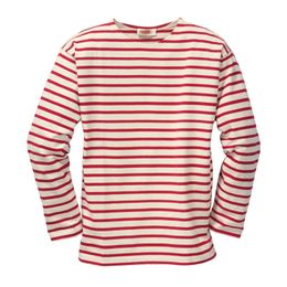 Armor lux Strickpullover S Natur-Rot