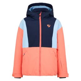 Ziener Kinder Skijacke "ABBE-Z jacket junior"vibrant peach tex, Gr. 140, Obermaterial: 100% Polyester; Futter: 100% Polyamid; Futter 2: 100%