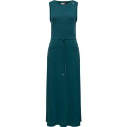 Ragwear Damen Jerseykleid "Giggi", gr&uuml;n, Gr. XXL, Obermaterial: 68% Modal, 32% Polyester, Kleider, stylisches Shirtkleid mit Taillieng&uuml;rtel