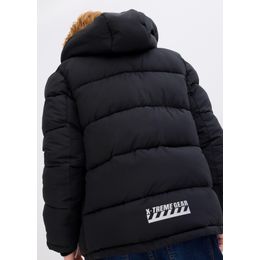 bonprix Jungen Steppjacke, schwarz, Gr. 140, unifarben, Steppware, Obermaterial: 100% Polyester. Kapuzenfutter: 100% Polyester. &Auml;rmelfutter: 100%