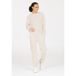 ENDURANCE ATHLECIA ATHLECIA Damen Sweathose "Jillnana V2", wei&szlig;, Gr. 38, unifarben, 51% Polyester, 44% Modal, 5% Elasthan, Hosen, aus angenehm weichem Material