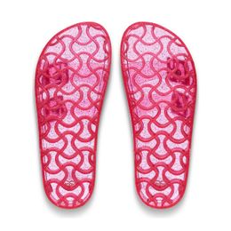 Roxy Damen Sandale "Kattie Glitter", Gr. 9, pink, Obermaterial: 95% Synthetik-PVC/ 5% Synthetik-Kunststoffschnalle, Futter: N/A, Laufsohle: 100%
