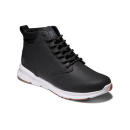 DC Shoes Herren Stiefel "Mason 2", Gr. 9,5, schwarz, Obermaterial: Leder [Kuh] / Futter: Textil / Au&szlig;ensohle: Gummi, Schuhe