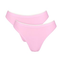Sloggi Damen Tai-Slip "GO Sense", Gr. L, rosa, Single Jersey, Obermaterial: 88% Modal, 12% Elasthan, Unterhosen, Modalmix, weich, elastisch, flache