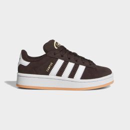 M&auml;dchen Sneaker "CAMPUS 00S ELASTIC LACES KIDS", adidas originals, Gr. 30, braun, Leder, Synthetik, Schuhe, f&uuml;r Kinder