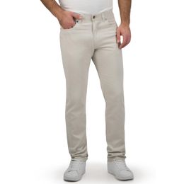Br&uuml;hl BR&Uuml;HL Herren Stoffhose "York", wei&szlig;, Gr. 48, unifarben, 97% Baumwolle, 3% Elasthan, Hosen, in schlichtem Design