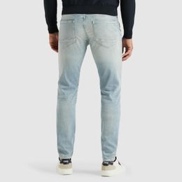 PME-Legend PME LEGEND Herren Tapered-fit-Jeans "Jeans Carior PTR450", blau, Gr. 33, unifarben, Denim/Jeans, Obermaterial: 98% Baumwolle, 2% Elasthan, Jeans, im