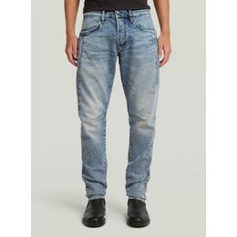 G-Star Raw G-STAR Herren 5-Pocket-Jeans "Contor Slim Jeans"vintage aegean sea, Gr. 27, Obermaterial: 79% Baumwolle, 20% Baumwolle, 1% Elasthan, Jeans
