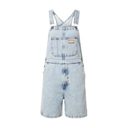 Levi's LEVI'S Latzjeans 'Liberation Short All' Damen Gr&ouml;&szlig;e L blue denim