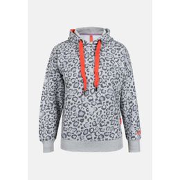 SALZHAUT Damen Kapuzenpullover "Hoodie WEEK", grau, Gr. L, Obermaterial: 60% Baumwolle CO. 40% Polyester PES., Pullover