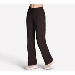Skechers Damen Funktionshose "GO LUXE RIB PANT"braun, Gr. M, Obermaterial: 80% Polyester, 20% Elasthan, Hosen