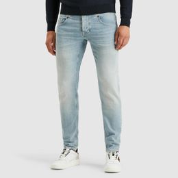 PME-Legend PME LEGEND Herren Tapered-fit-Jeans "Jeans Carior PTR450", blau, Gr. 31, unifarben, Denim/Jeans, Obermaterial: 98% Baumwolle, 2% Elasthan, Jeans, im