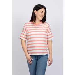 SALZHAUT Damen T-Shirt "Shirt KOERT", beige, Gr. S, Obermaterial: 50% Baumwolle CO. 50% Polyester PES., Shirts
