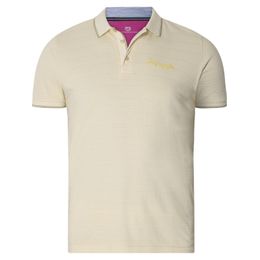 Jan Vanderstorm Herren Poloshirt "Poloshirt WERNHARD", wei&szlig;, Gr. XL, Obermaterial: 100% Baumwolle CO., Shirts