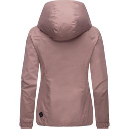 Ragwear Damen Outdoorjacke "Dizzie", lila, Gr. XS, Au&szlig;enmaterial: 100% Polyester. Innenfutter: 100% Polyester, Jacken, Wasserdichte &Uuml;bergangsjacke