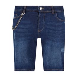 2Y Premium Herren Shorts "2Y Premium Herren 2Y Jeans Shorts"blau, Gr. 29, unifarben, 97% Baumwolle, 3% Elasthan, Hosen