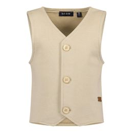 Blue Seven Jungen Sweatjacke "Weste"0520, beige, Gr. 134, 70% Baumwolle, 30% Polyester, Sweatjacken