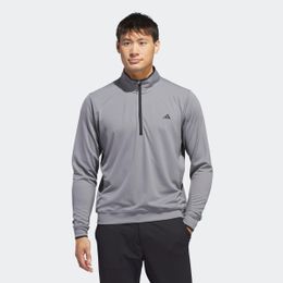 Herren Sweatshirt "LIGHTWEIGHT HALF-ZIP OBERTEIL", grau, Gr. XXL, adidas Performance, Obermaterial: 100% Polyester, Sweatshirts