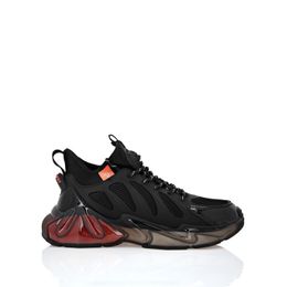 Plein Sport Damen Sneaker "Tiger", Gr. 43, schwarz, Schuhe