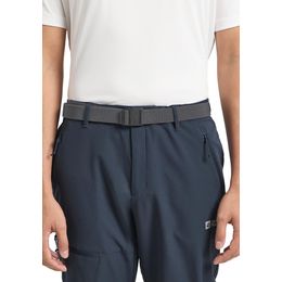 Jack Wolfskin Damen Synthetikg&uuml;rtel "MAGNETIC BELT", grau, Gr. 110, Materialmix, G&uuml;rtel, G&uuml;rtel, Magnetschnalle, elastisch