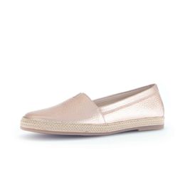 Gabor Damen Slipper "Slipper Glattleder", Gr. 38gold, Schuhe