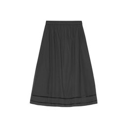 Damen Midirock "moshi moshi mind Skirt Brill"moonless night, Gr. L, MOSHI MOSHI MIND, Obermaterial: 100% Baumwolle, R&ouml;cke