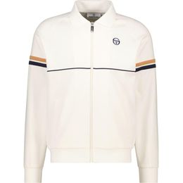 Sergio Tacchini Trainingsjacke 'Orion' Herren Gr&ouml;&szlig;e XXL elfenbein / dunkelblau / cognac