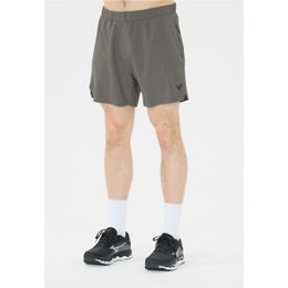 Virtus Herren Shorts "Mack"grau, Gr. M, unifarben, 92% Polyester, 8% Elasthan, Hosen, mit wasserabweisender Eigenschaft