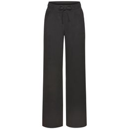 Damen Schlupfhose, French Connection, Gr. 32schwarz, Samt, Obermaterial: 92% Polyester, 8% Elasthan, unifarben, Hosen, aus Veloursleder-Imitat mit