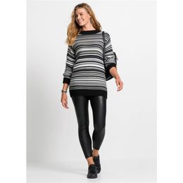 bonprix Damen Thermoleggings "Leggings mit Thermo Funktion", schwarz, Gr. 36, Obermaterial: 95% Polyester, 5% Elasthan. Beschichtung: 100%