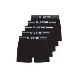 G-Star Raw G-STAR Herren Boxershorts "Boxershort HEMLOCK Trunk 5-pack 5er Pack", Gr. L, schwarz, Obermaterial: 95% Baumwolle CO. 5% Elasthan EL., Unterhosen