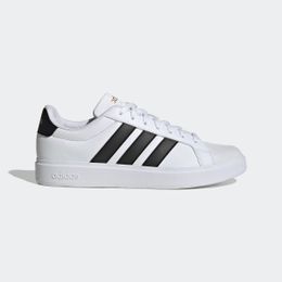 Herren Sneaker "STREETTALK", adidas Sportswear, Gr. 38, schwarz-wei&szlig;, Synthetik, Schuhe, inspiriert vom Design des adidas Superstar