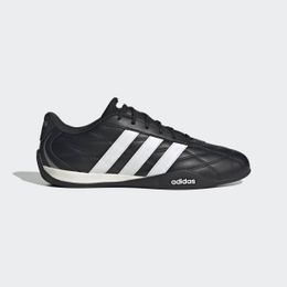 Herren Sneaker "GROUNDPULSE", adidas Sportswear, Gr. 45, schwarz-wei&szlig;, Leder, Synthetik, Schuhe