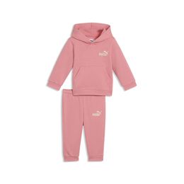Puma Jungen Trainingsanzug "MINICATS LOUNGEWEAR SET TR INF"wild pink, Gr. 92, unifarben, Sweatware, Obermaterial: 68% Baumwolle, 32% Polyester,