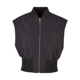 Urban Classics Damen Steppweste "Urban Classics Damen Ladies Recycled Short Bomber Vest"schwarz, Gr. XXL, 100% Polyester, Westen