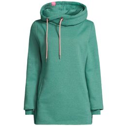 SALZHAUT Damen Kapuzenpullover "Hoodie IRIS", gr&uuml;n, Gr. XL, Obermaterial: 55% Baumwolle CO. 45% Polyester PES., Pullover