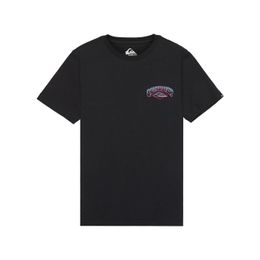 Quiksilver Jungen T-Shirt "Palm Horizon"schwarz, Gr. 12, Obermaterial: 70% Baumwolle, 30% Baumwolle;, Shirts
