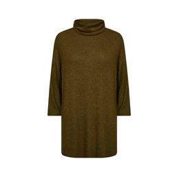 Funktionstop soyaconcept "Soya Concept Top SC-BIARA 73", Damen, Gr. L, braun (97965 schwarz olive mel), Obermaterial: 74% Viskose, 21% Polyester, 5% Elasthan, Tops