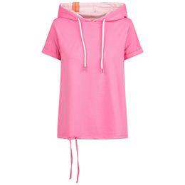 SALZHAUT Damen T-Shirt "Shirt UTFLOG", rosa, Gr. XS, Obermaterial: 92% Baumwolle CO. 8% Elasthan EL., Shirts