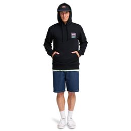 Billabong Herren Hoodie "Stamp"schwarz, Gr. M, Obermaterial: 55% Baumwolle, 25% Baumwolle, 20% Polyester., Sweatshirts