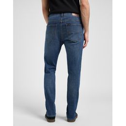 Lee Herren Slim-fit-Jeans "Extrem Motion", blau, Gr. 33, Denim/Jeans, Obermaterial: 77% Baumwolle, 21% Polyester, 2% Elasthan, Jeans, Extreme Motion