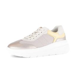 Gabor Damen Sneaker "Sneaker low Materialmix Leder/Lederimitat", Gr. 35multicolour, Schuhe