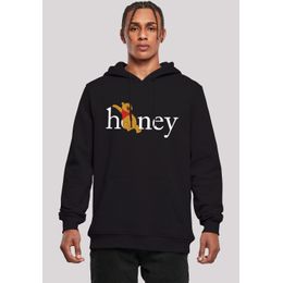F4NT4STIC Herren Sweatshirt "Disney Winnie Puuh Der B&auml;r Honig", schwarz, Gr. 4XL, Obermaterial: 65% Baumwolle, 35% Polyester, Sweatshirts, Print
