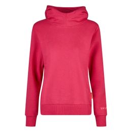 SALZHAUT Damen Kapuzenpullover "Hoodie VISIT", rot, Gr. M, Obermaterial: 70% Baumwolle CO. 30% Polyester PES., Pullover